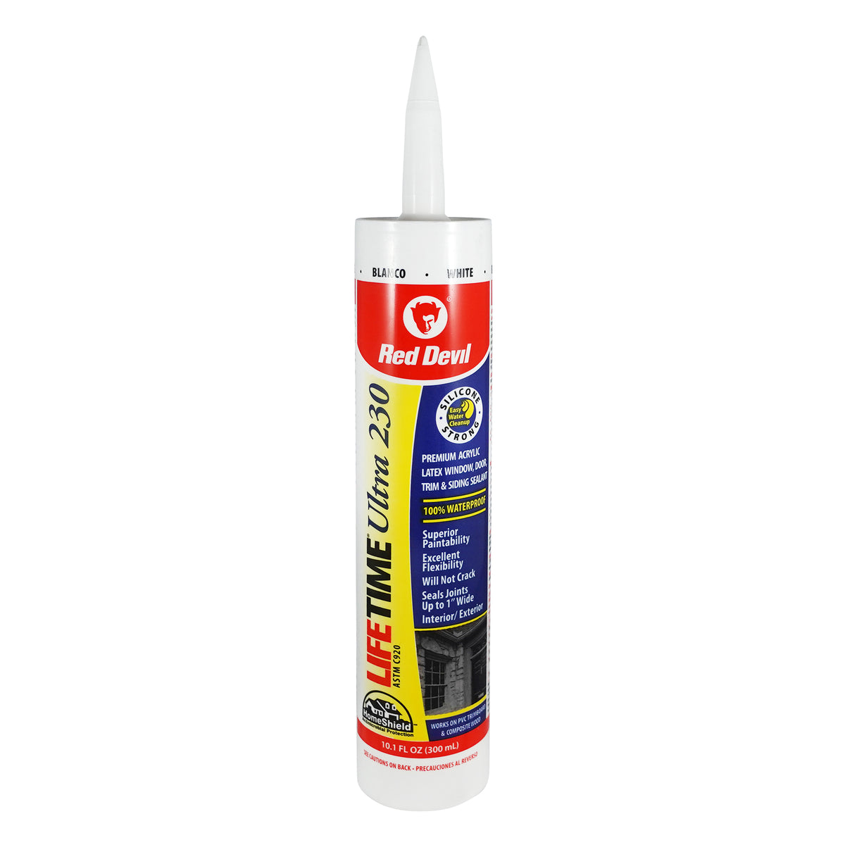 Red Devil Lifetime® Ultra 230 Premium Elastomeric Acrylic Latex Sealan ...